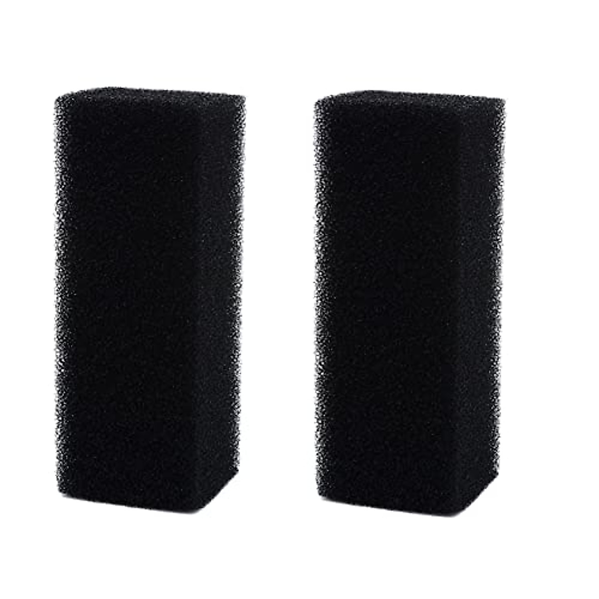 Replacement Sponge Foam with Ceramic Ring Filter Media Kit for AquaClear 110, Insert Foam Filter Pads fit for AC110 (2 Pcs Sponge with 5 lbs Ring)