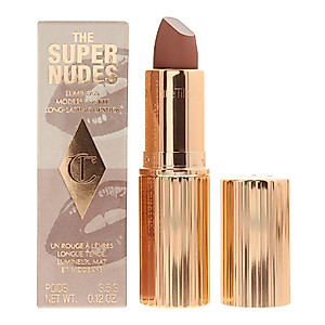 Charlotte Tilbury Super Nudes Matte Revolution Nude Peach Lipstick in Catwalking