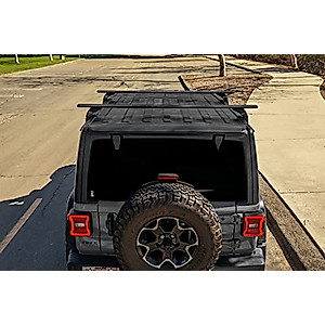 Antidote Outdoors Cross Bars Roof Rail Racks Fit for Jeep Wrangler JK JL Gladiator JT 2007-2023 Crossbars