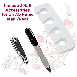 Vokai Makeup Kit Gift Set - 51 Piece - 32 Eye Shadows, 2 Blushes, 2 Lip Glosses, 2 Lipsticks, 2 Eye Liner Pencils, 1 Lip Liner Pencil, 1 Mascara - Case with Carrying Handle