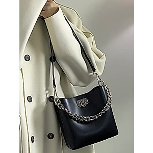 UUCOMOO Purses for Women Vegan Leather Bucket Bag Women's Crossbody Handbags for Women Shoulder Bag Tote Bag