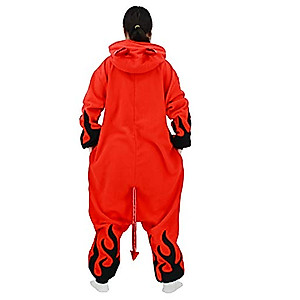 vavalad Adult Onesie Pajamas Party Cosplay Homewear Sleepwear Jumpsuit Costume for Women Men Boys Girls