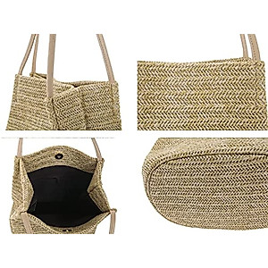 Tote Bag for Women Small Satchel Bag Straw Beach Bag Cute Hobo Bag Fashion Tote Handbag Fashion Crossbody Bag 2023