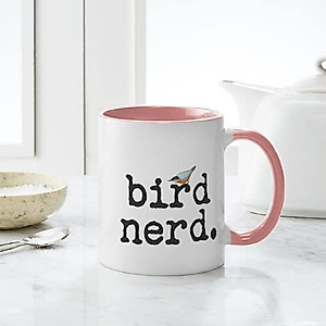 CafePress Bird Nerd. Mug Ceramic Coffee Mug, Tea Cup 11 oz