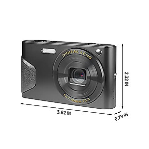 HD Digital Camera, 18 Million Pixel 2.7 -Inch LCD Screen, 8 Times Digital 1080P Young Students, Girls, Girls, Old Cameras