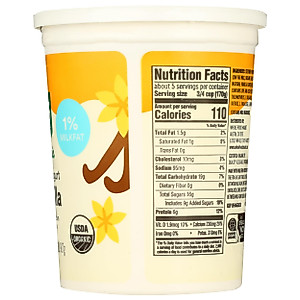 365 by Whole Foods Market, Yogurt Vanilla Low Fat Organic, 32 Ounce
