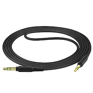 GEEKRIA QuickFit Audio Cable Compatible with Sony WH-1000XM5 XB910N 1000XM4 1000XM3 CH710N CH700N WH-CH520 WH-CH720N WH-910N Cable, 3.5mm Aux Replacement Stereo Cord (4 ft/1.2 m)