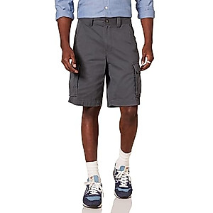 Amazon Essentials Men's Classic-Fit Cargo Short (Available in Big & Tall), Grey, 29