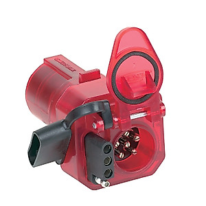 Hopkins 47585 7 RV Blade to 6 Pole Round and 4 Flat Nite-Glow Adapter