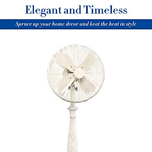 Deco Breeze Providence Floor-standing Fan, 16-Inch