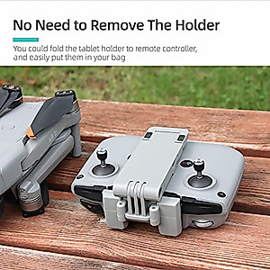 Foldable Tablet Holder for DJI Mini 3 Pro/DJI Mini 2 /Mavic Air 2/ Air 2S/ DJI Mavic 3, No Disassembly iPad Holder Stand, DJI Mini 2 Accessories, Mavic Air 2 Accessories