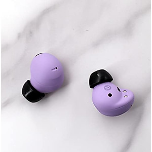 6 Pairs Galaxy Buds 2 Pro Memory Foam Ear Tips, S/M/L Noise Reduce Anti-Slip No Silicone Pain Comfortable Fit in Case Earbuds Compatible with Samsung Galaxy Buds 2 Pro 2022 Release - Graphite