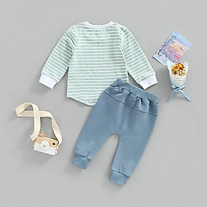 Toddler Boy Clothes 3T Boy Outfits 3T Little Boy Clothes Pants Set Fall Winter Kid 2pcs Outfits 3 Year Old Boy Clothing 2-3T Boy Clothes