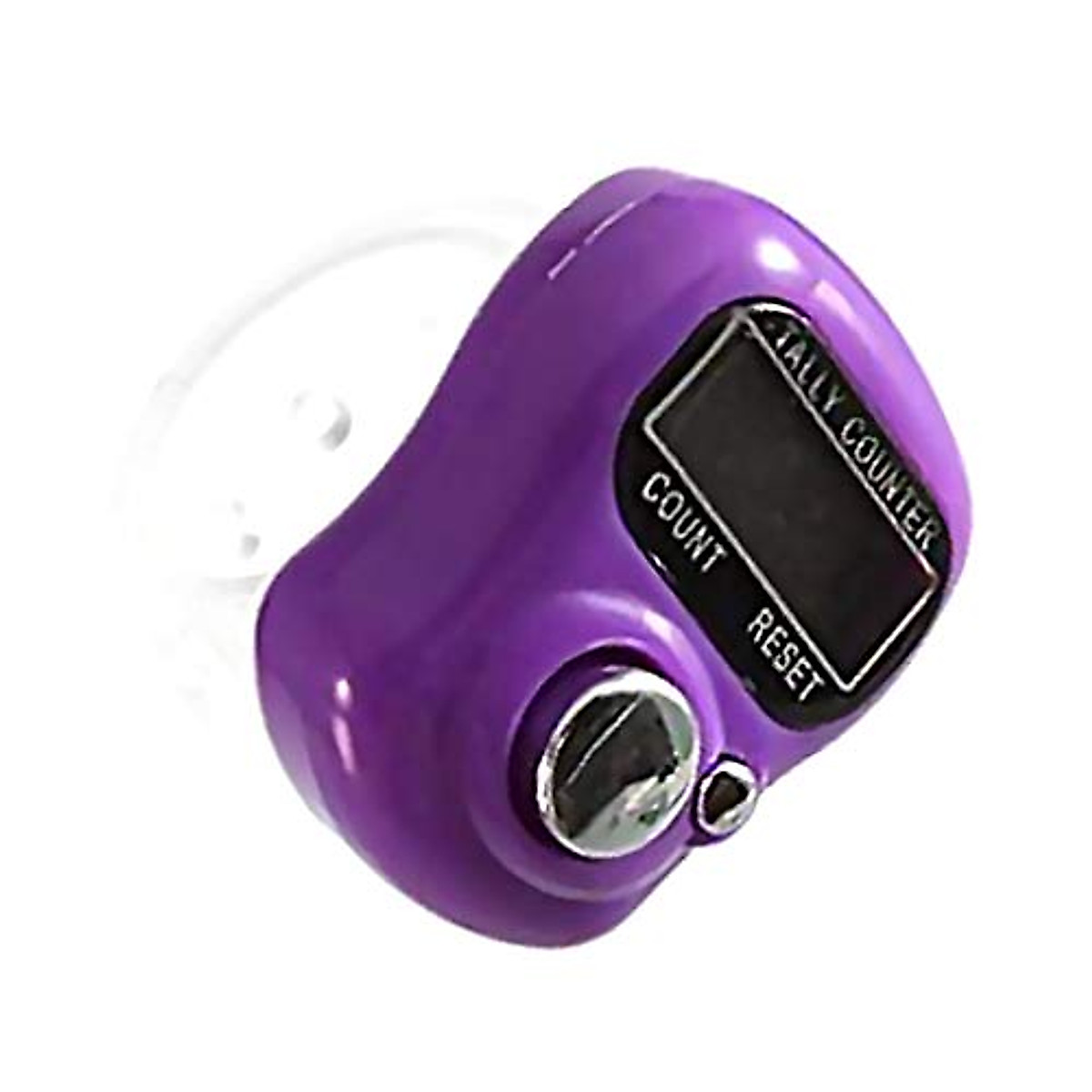 Miaomiaogo Hand Held Useful Digital Display Knitting Crochet Amigurumi Purple/Green Stich Row Tally Counter