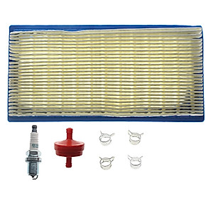 Masnln 710266 Flat Air Filter Cartridge for 9HP-13 HP 15HP Single Cylinder Vanguard 185400 and 235400-245400 Engines