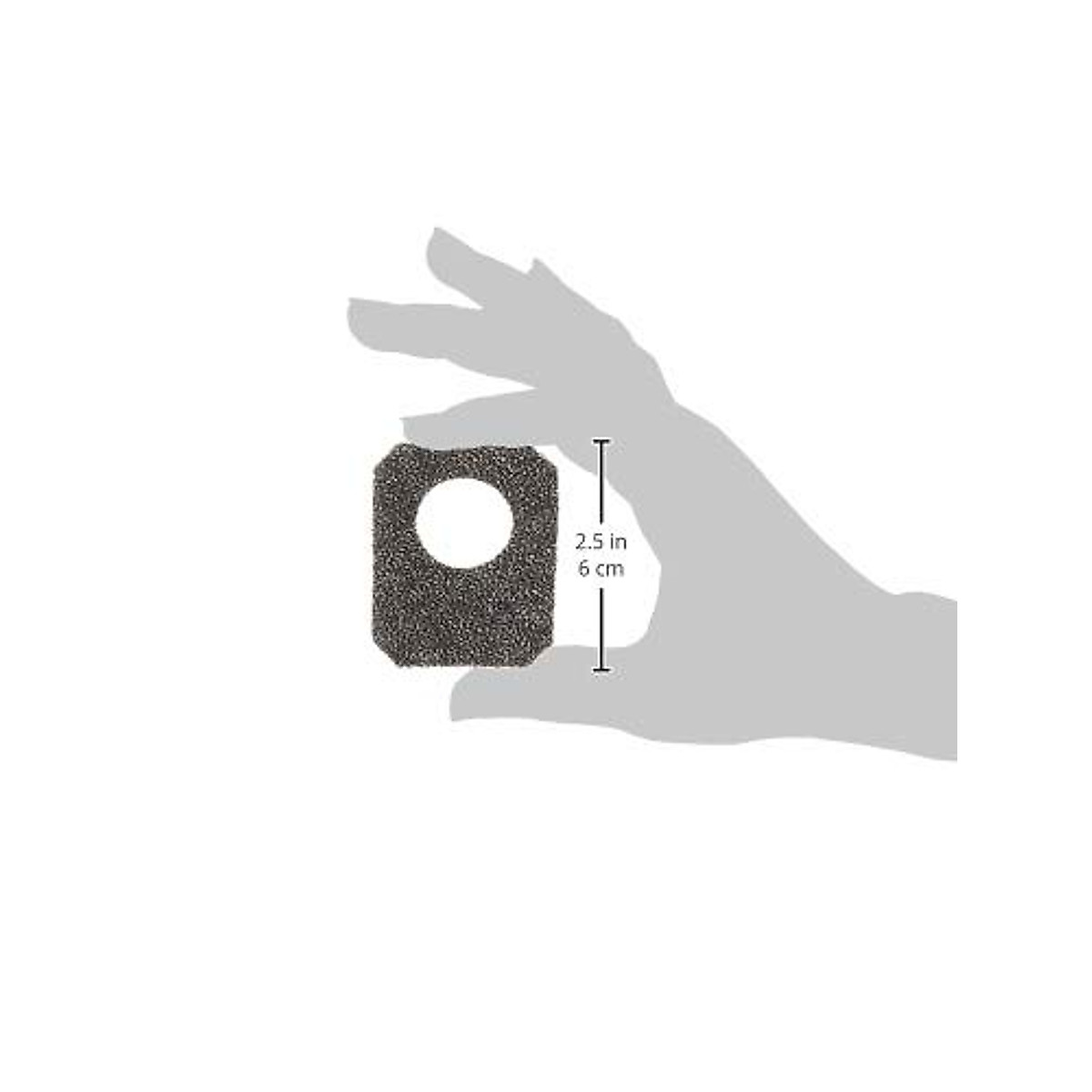 Supreme Hydro Foam Filtering Replacement Material for Danner Manufacturing, Inc., Pump Models 1.0, 1.5 and 1.9, 3pcs. per Pack, 12605