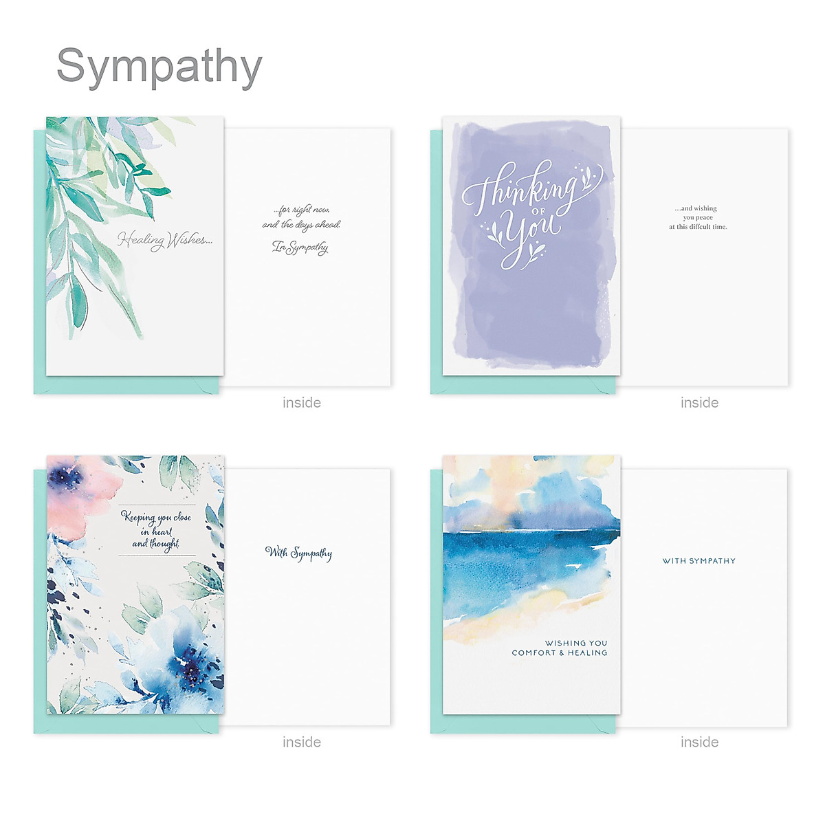 American Greetings Deluxe Boxed Sympathy Card Assortment (15-Cards)