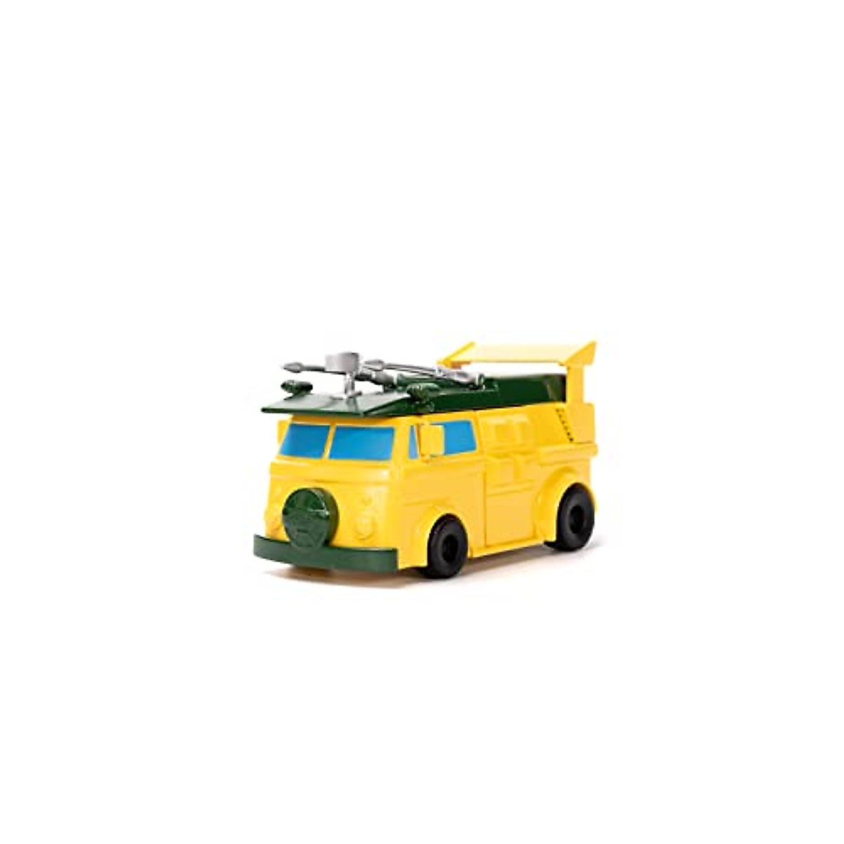 Teenage Mutant Ninja Turtles Turtle Lair Nano Scene w/ 1.65" Die-Cast Collectible Figures, Toys for Kids and Adults