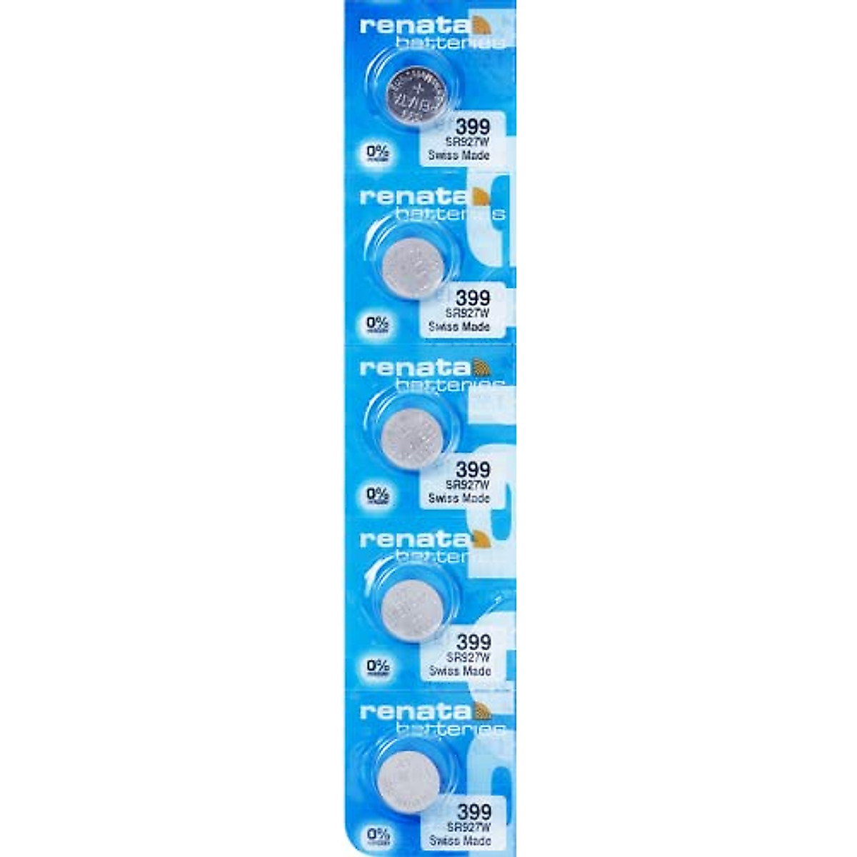 #399 Renata Watch Batteries 5Pcs