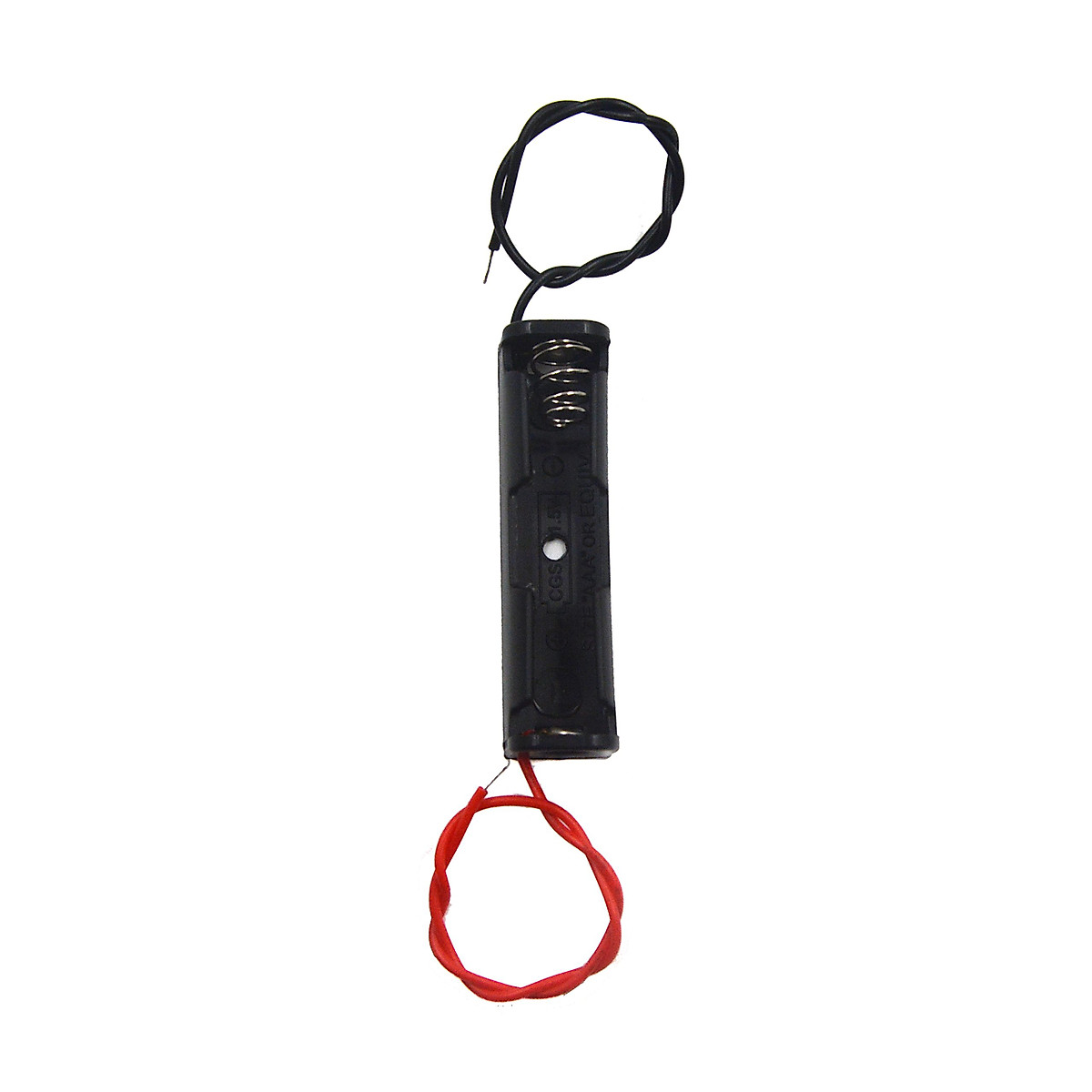 LAMPVPATH (Pack of 12) Single AAA Battery Holder, 1 X 1.5V AAA Battery Holder, AAA Battery Holder with Leads Wires