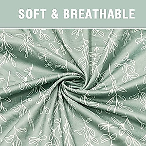Newborn Lounger Cover for Boys Girls, Soft Snug Fitted Baby Lounger Slipcover, Removable Cover for Infant Lounger Pillow, Green Sage