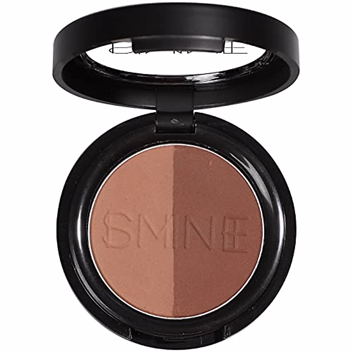 IS'MINE Single Duo Matte Eyeshadow, Dual Color, Longwear, Red Light Brown Eye Makeup for Day & Night
