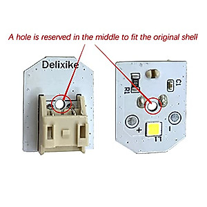 1PK WR55X25754 WR55X11132 WR55X26486 WR55X30602 EAP12172918 Compatible With GE Refrigerator LED Light (Note :Only-LED/PCB)