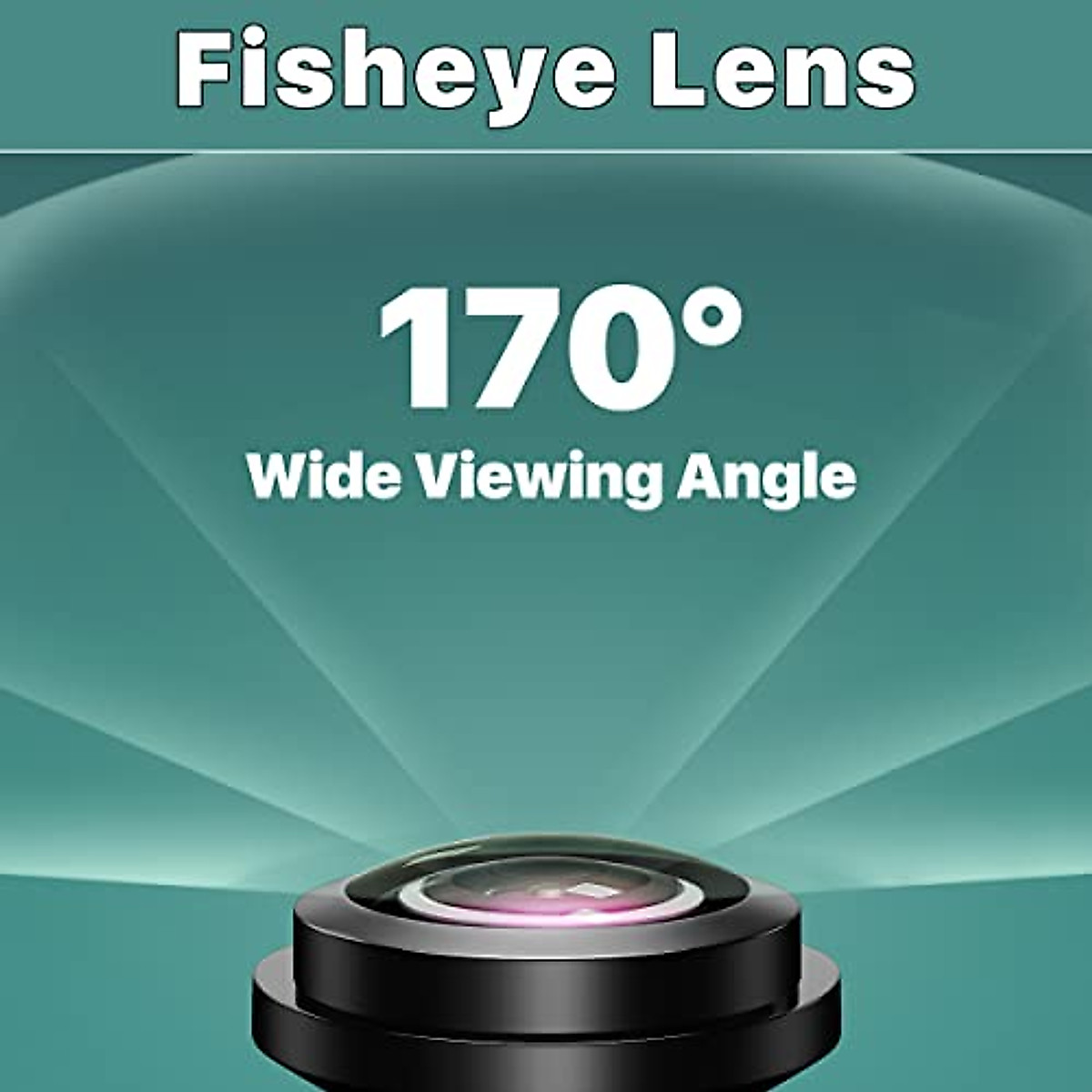 HD Backup/Front/Side View Camera, GreenYi AHD 720P Reverse Rear Cam for Car, SUV, RV, Trailer, Camper, Van, Pickup, Metal Shell, Adjustable Fisheye Lens, 170 Degrees Viewing Angle(Black)