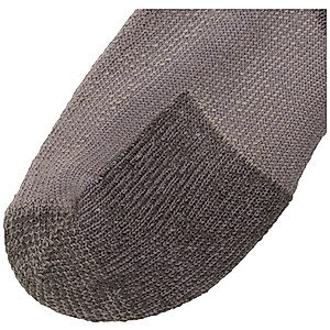 Thorlos Unisex KX Thick Padded Hiking Crew Socks, Pewter, Medium