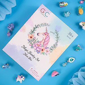 25 Pairs Clip on Earrings for Girls Cute Animal Colorful Dress up Pretend Princess Play Jewelry Party Favors Gifts for Kids Teens