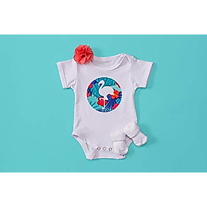 Cricut 2006826 Baby Bodysuit Blank, 3-6 Months Infusible Ink, White