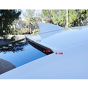 JR2 Painted White Color for 2000 2001 2002 2003 2004 2005 2006 2007 2008 2009 Volvo S60 Sedan Rear Window Roof Spoiler
