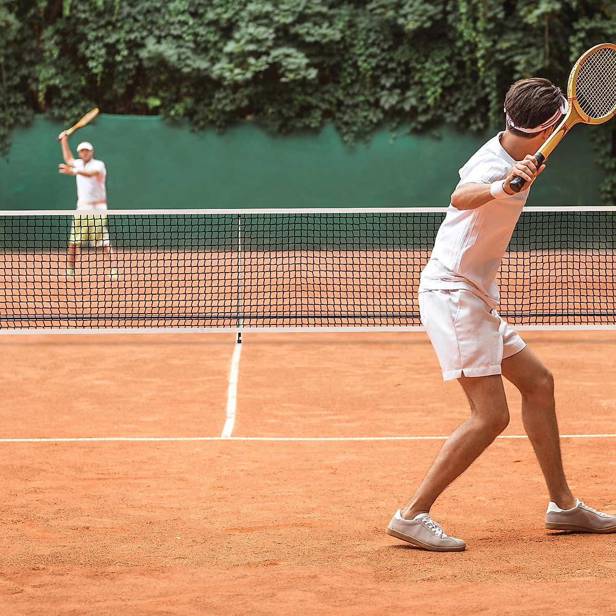 JupiterForce Pickball Net for Driveway, Portable Pickleball Net System Set with Stable Metal Frame and Regulation Size Net for Outdoor Indoor Game, with Carrying Bag