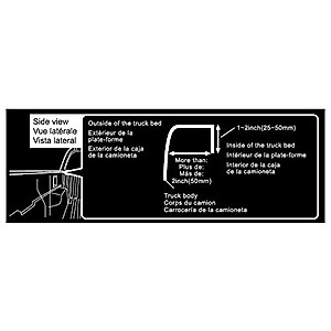 INNO RT201 Truck Bed Bike Rack - Bike Mount for Standard Pickup Truck