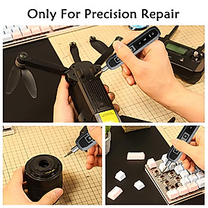 CybJoy Electric Screwdriver Set,180 in 1 Precision Screwdriver Set,3 Torque Modes with 160 Magnetic Precision Bits,Cordless Screwdriver Repair Tool Kit for Phone Computer Camera Watch Laptop