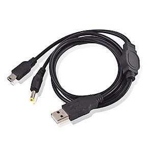 CE Compass 2IN1 USB DC Power Charger & Data Trabsfer Cable for Sony PSP 1000 2000