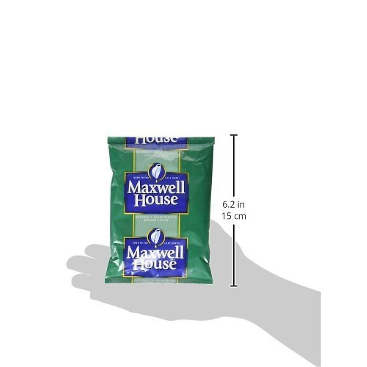 Maxwell House KRFGEN390390 Kraft Foods Decaffeinated 1.1-Ounce Coffee Packs (Pack of 42)