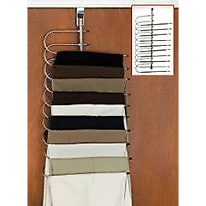 BW Brands Overdoor Hanging Pants Rack