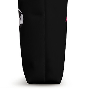 Soccer Coach Soccer Player Pink Flamingo Soccer Tote Bag