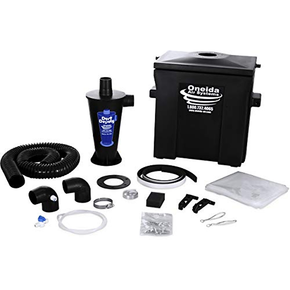 Oneida Air Systems Ultimate Dust Deputy SD Cyclone Separator for Festool CT Vacuums - 9 Gallon Systainer Kit
