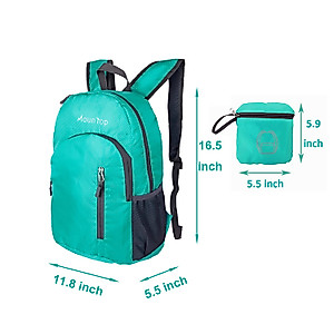 MounTop Outdoor Lightweight Foldable Water Resistant Backpack for Travel Hiking Riding