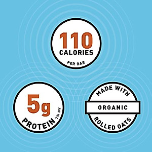 CLIF BARS - Mini Energy Bars - Crunchy Peanut Butter -Made with Organic Oats - Plant Based Food - Vegetarian - Kosher (0.99 Ounce Snack Bars, 20 Count)