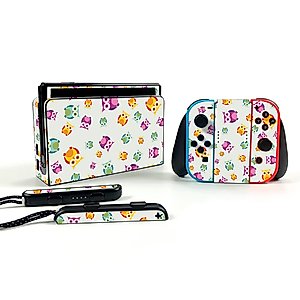 MightySkins Skin Compatible with Nintendo Switch OLED - Owls | Protective, Durable, and Unique Vinyl Decal wrap Cover | Easy to Apply, Remove, and Change Styles | Made in The USA