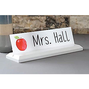 Desk Name Plate Personalized with your Name and Title