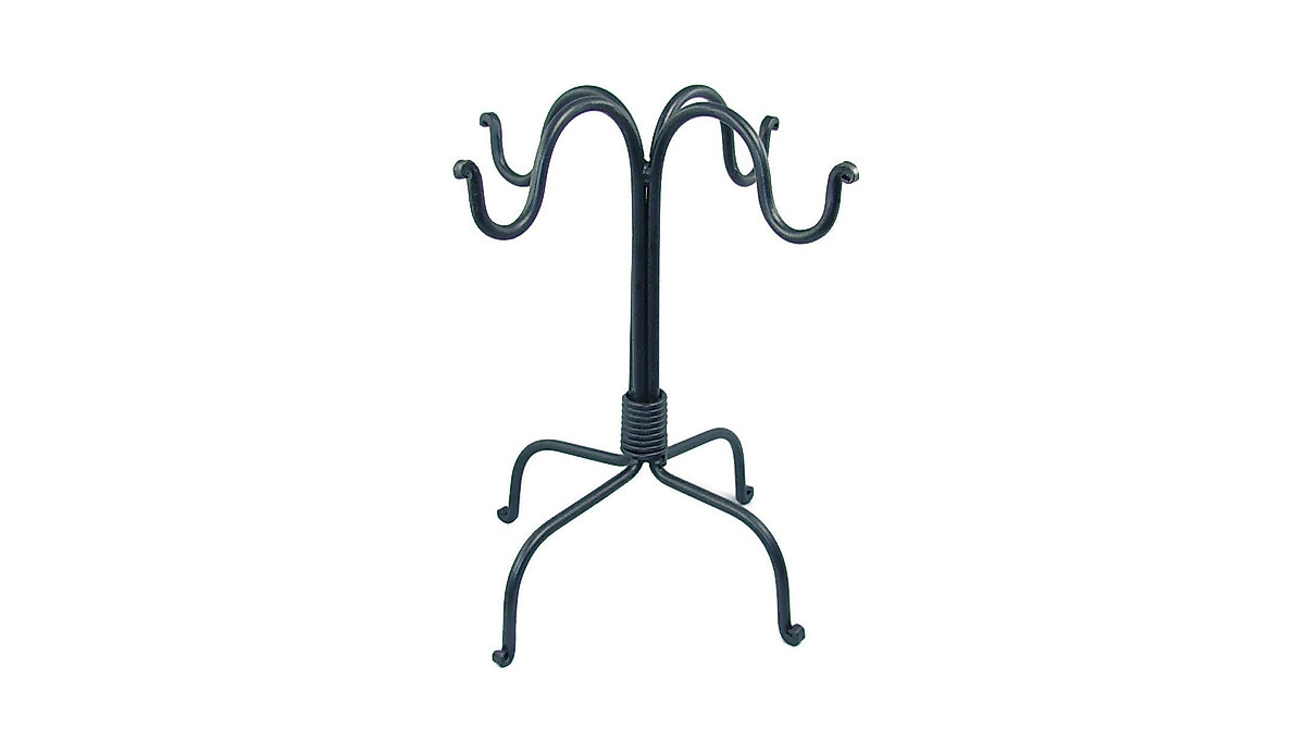 Stylish Colonial Tin Works Mug Rack - Holds Large Mugs