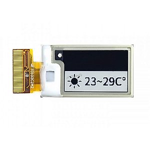 1.02 inch e-Paper E-Ink Raw Display Screen Panel 128×80 Resolution with Embedded Controller Black/White Dual-Color SPI Interface Without PCB for Raspberry Pi Jetson Nano STM32 @XYGStudy