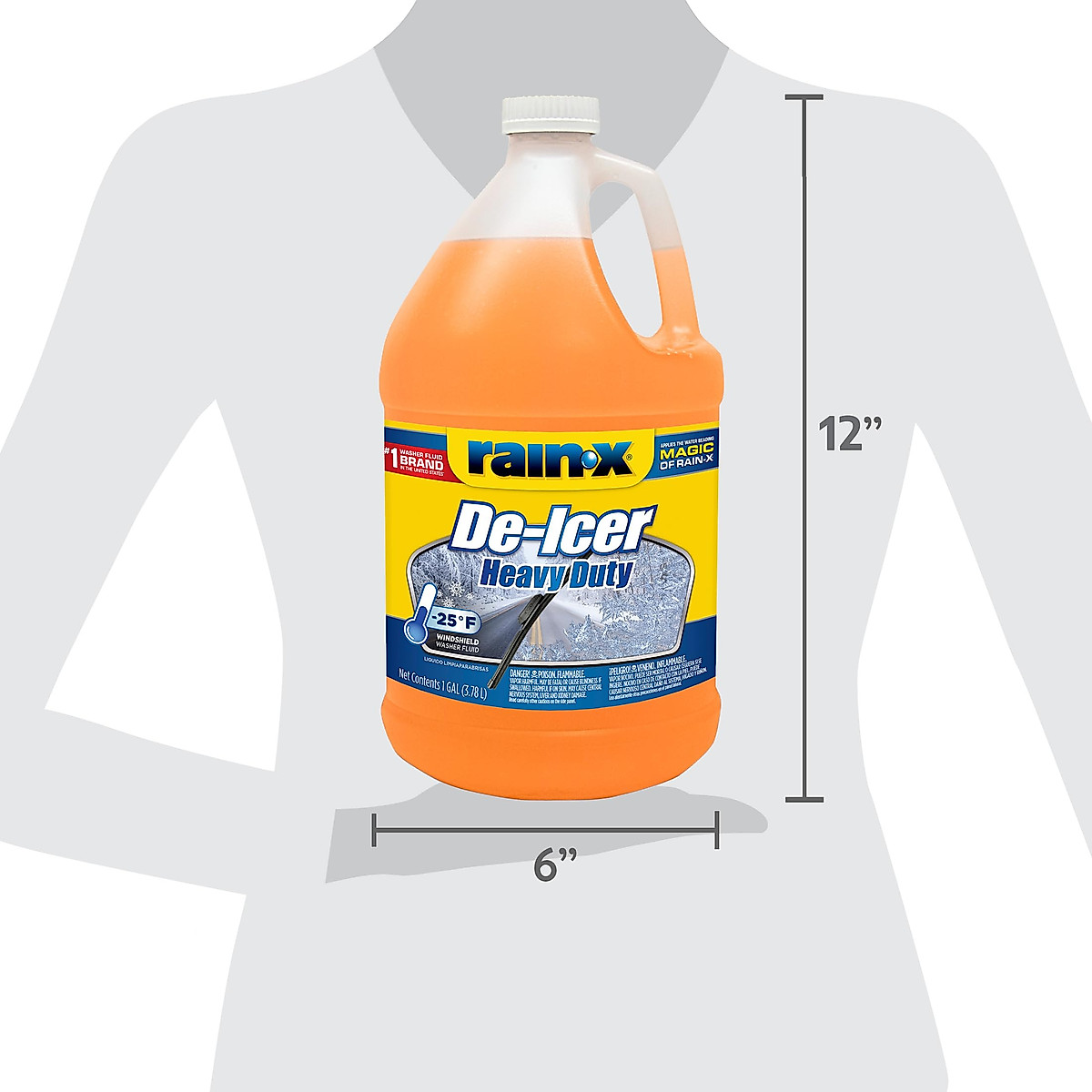 Rain-X -25 Degree Washer Fluid-GAL