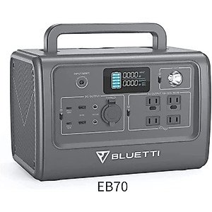 T POWER Car Charger for BLUETTI EB3A EB70 EB70S Rockpals NinjaBatt OKPRO Portable Power Station 200W 250W 300W & 500 Watt Solar Generator Auto ADC Adapter Power Supply