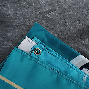 HAMIGAR 6x4ft Happy 50th Birthday Banner Backdrop - 50 Years Old Birthday Decorations Party Supplies for Women Men - Green Silver