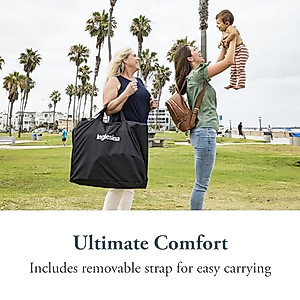 Inglesina Quid Stroller Carry Bag, Black - Designed for Quid Stroller - Includes Removable Strap for Easy Transport - BPA Free